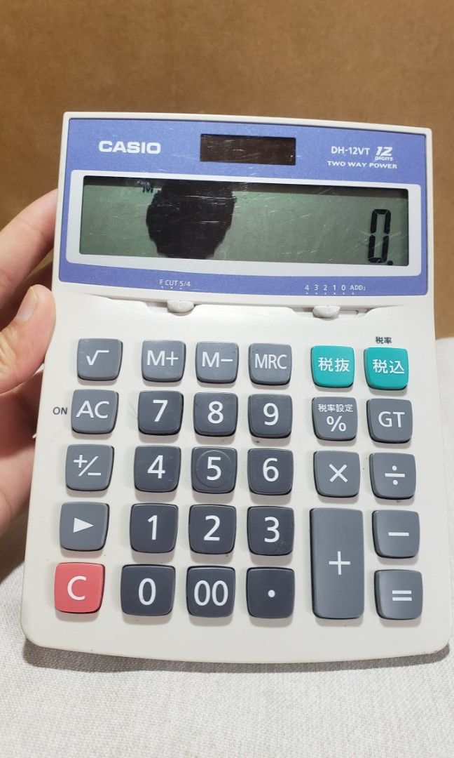 Casio DH-12VT Calculator, Computers & Tech, Office & Business ...