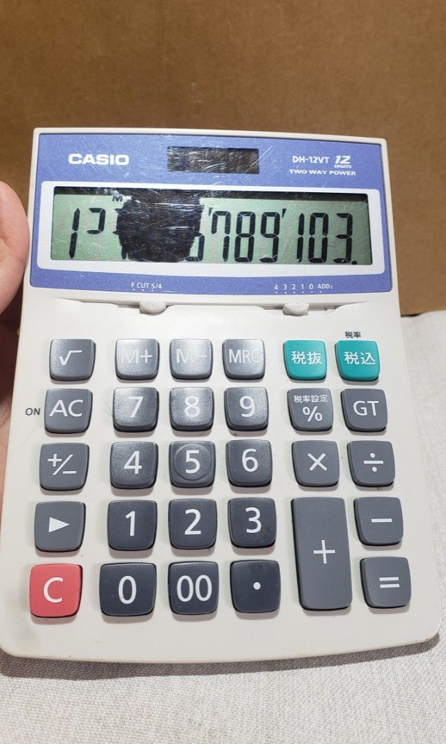 Casio DH-12VT Calculator, Computers & Tech, Office & Business ...