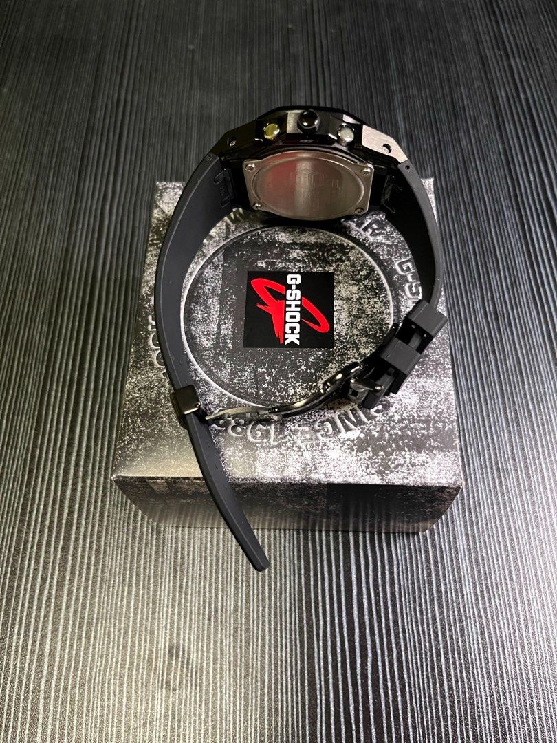 Casio G-SHOCK Custom Royal Oak (Casio Oak) GA-2100-1A Black dial with ...