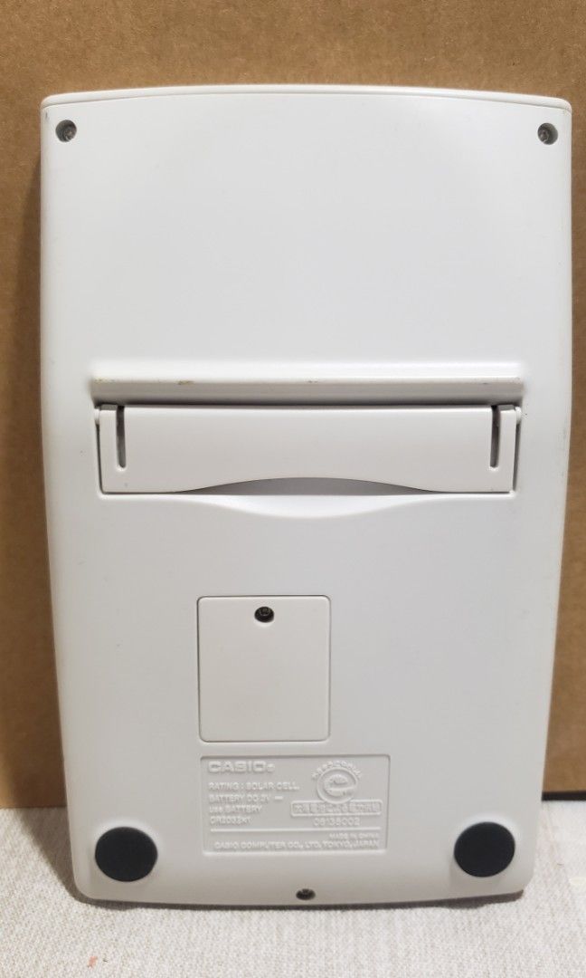 Casio JW-20A 12 Digits Two Way Power Calculator, Computers & Tech ...