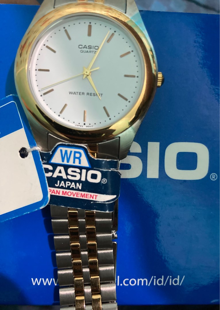 Casio MTP-1129G-7ARDF, Fesyen Pria, Jam Tangan di Carousell