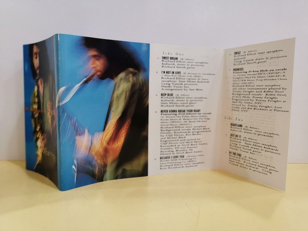 (Cassette) RICHARD ELLIOT Soul Embrace, Hobbies & Toys, Music & Media ...