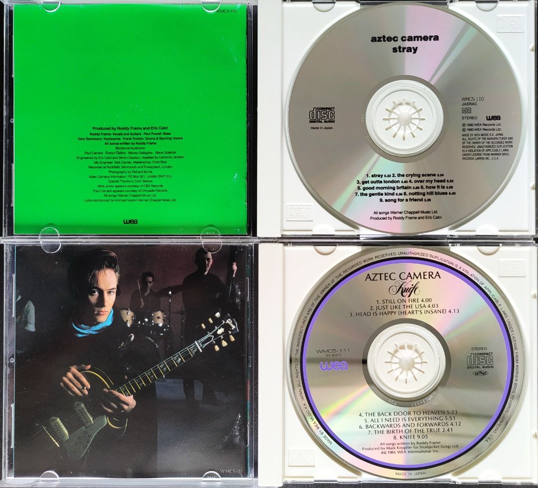CD / JAPAN 1ST/EARLY PRESS / AZTEC CAMERA LOT / KNIFE (1984, PLS CHECK ...
