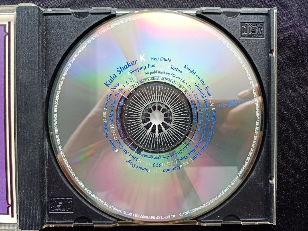 CD Kula Shaker : K, Hobbies & Toys, Music & Media, CDs & DVDs on Carousell