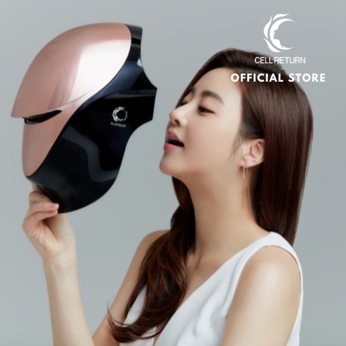 CELLRETURN LED MASK PLATINUM BLACK EDITION, Health & Nutrition, Face ...