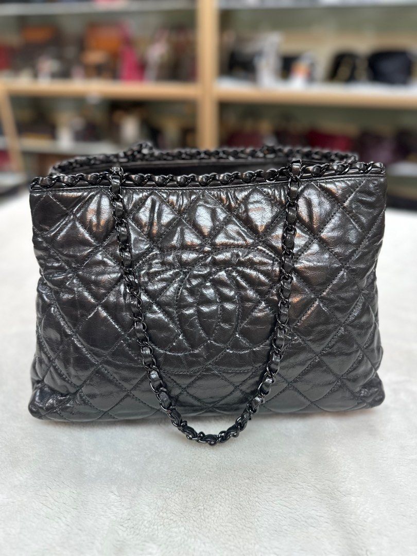 Chanel Chain Me Tote, Luxury, Bags & Wallets on Carousell