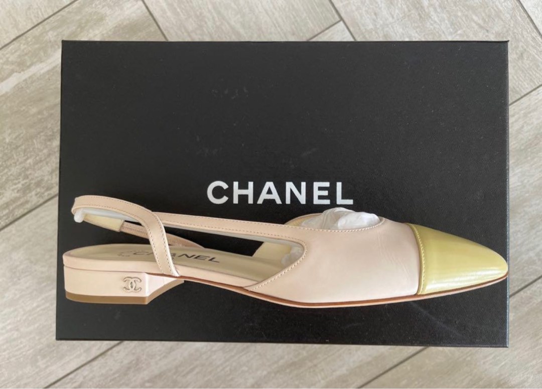 Chanel Slingback, Luxury, Sneakers & Footwear on Carousell