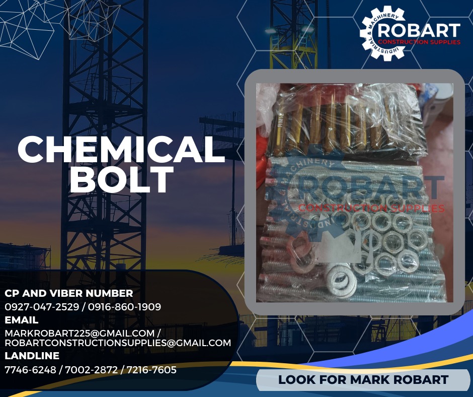 Chemical Bolt, Commercial & Industrial, Construction & Building ...