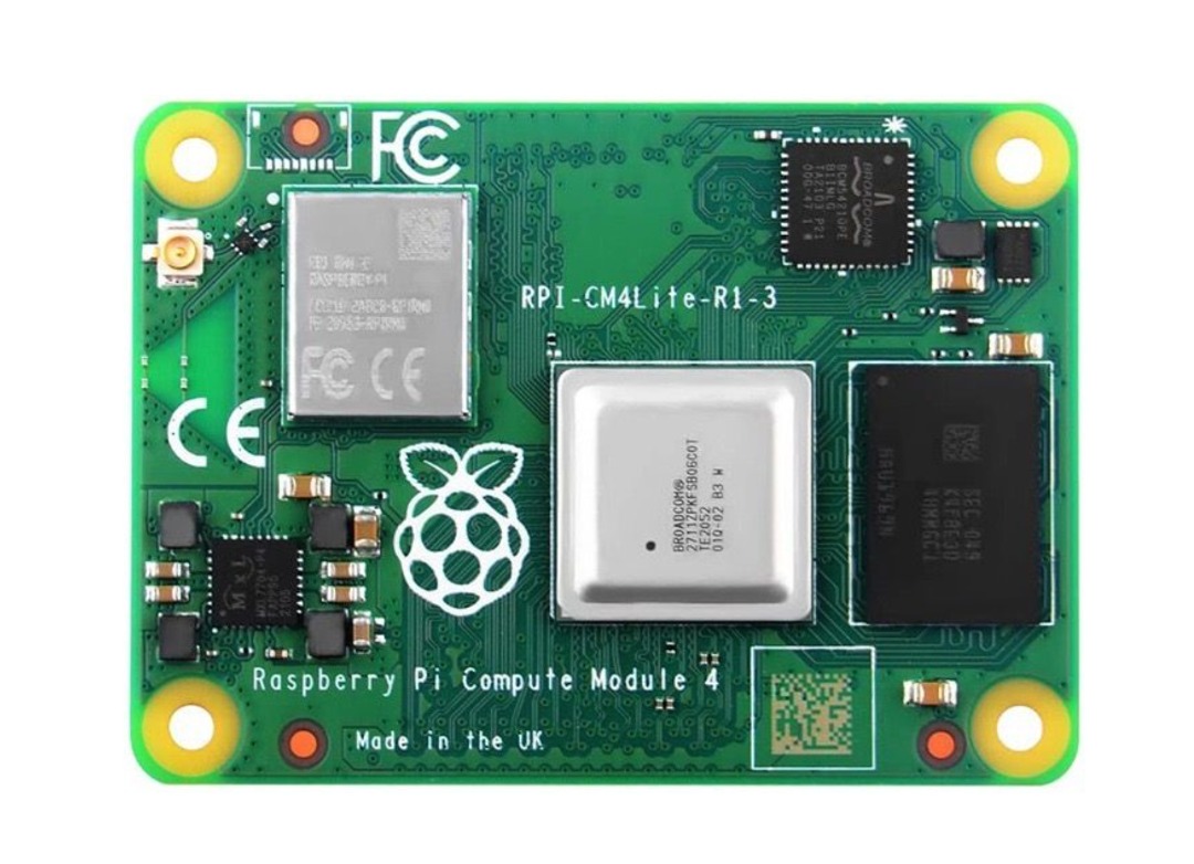 [CM4104008] Raspberry Pi Compute Module 4, 4GB RAM, 8GB eMMC, Wireless, BCM2711, ARM Cortex-A72 ...