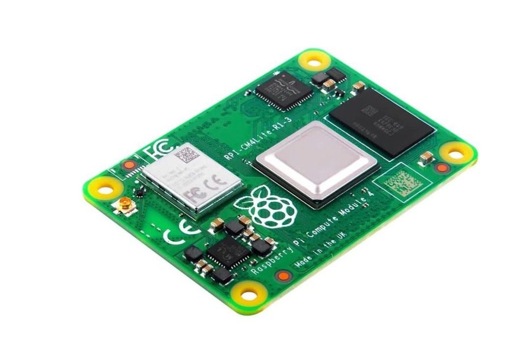 [CM4104008] Raspberry Pi Compute Module 4, 4GB RAM, 8GB eMMC, Wireless, BCM2711, ARM Cortex-A72 ...