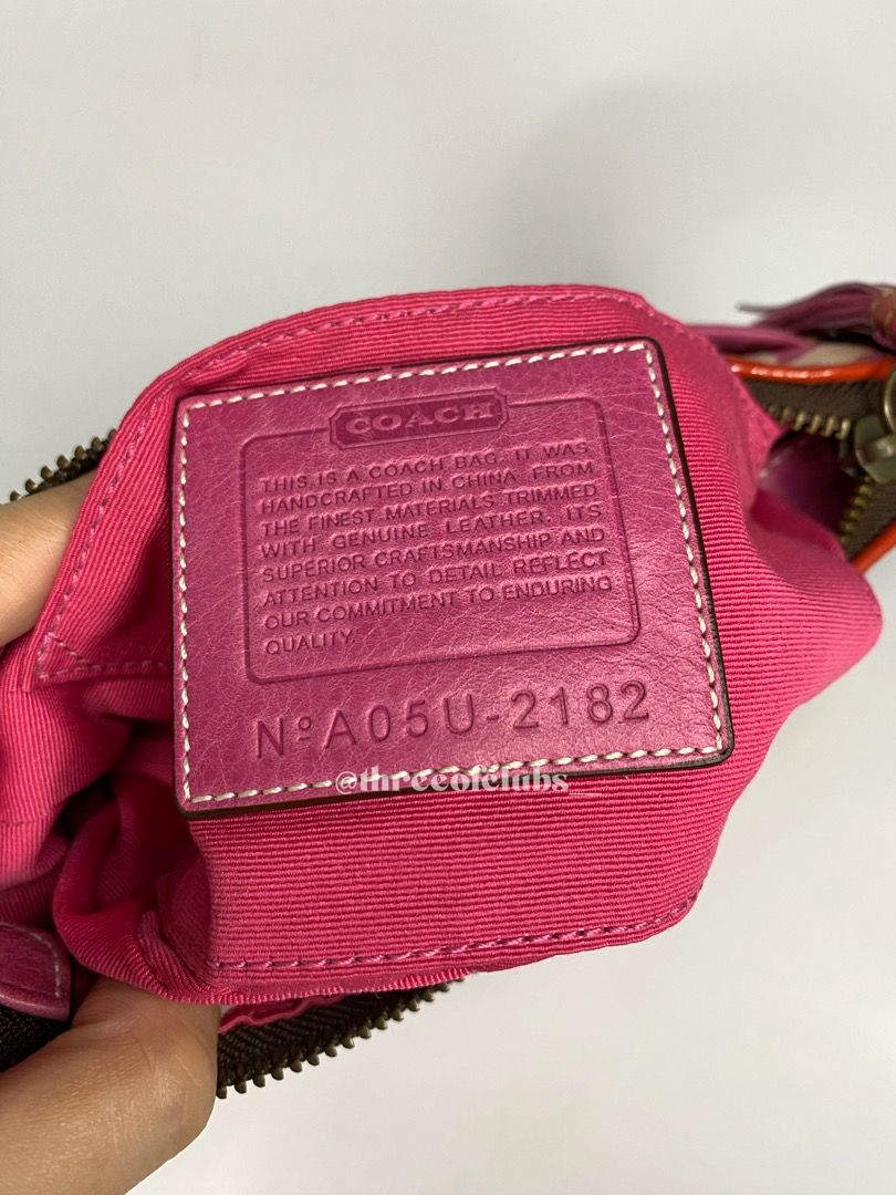 Coach Demi Pink Metallic Signature Limited Edition, Luxury, Bags ...