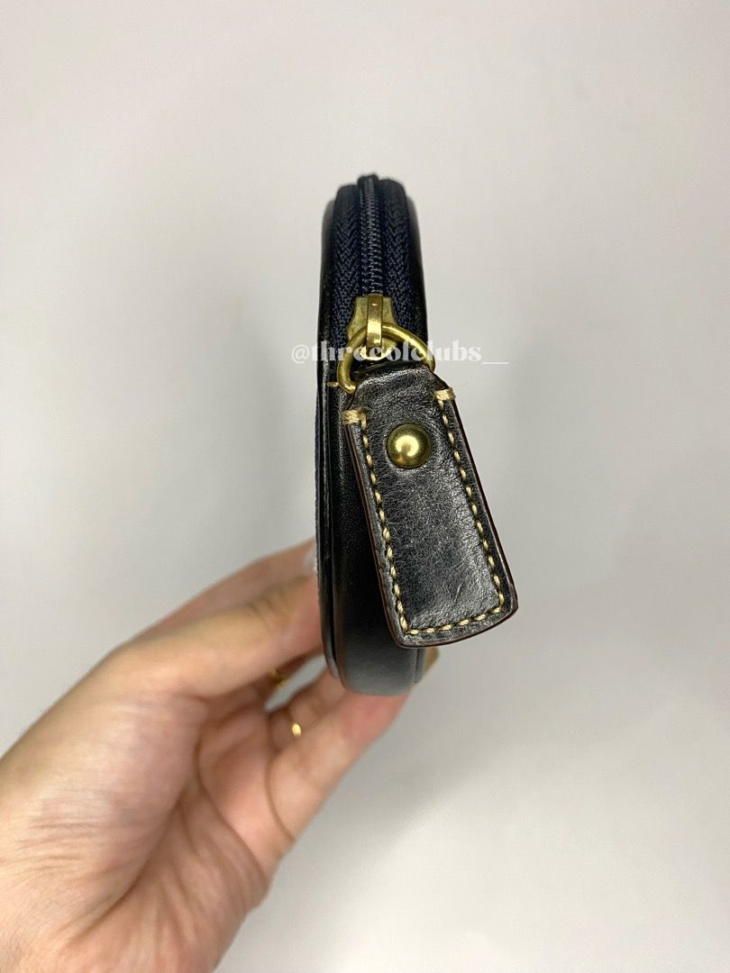 Coach Round Coin Purse in Signature Canvas, Luxury, Bags & Wallets on ...