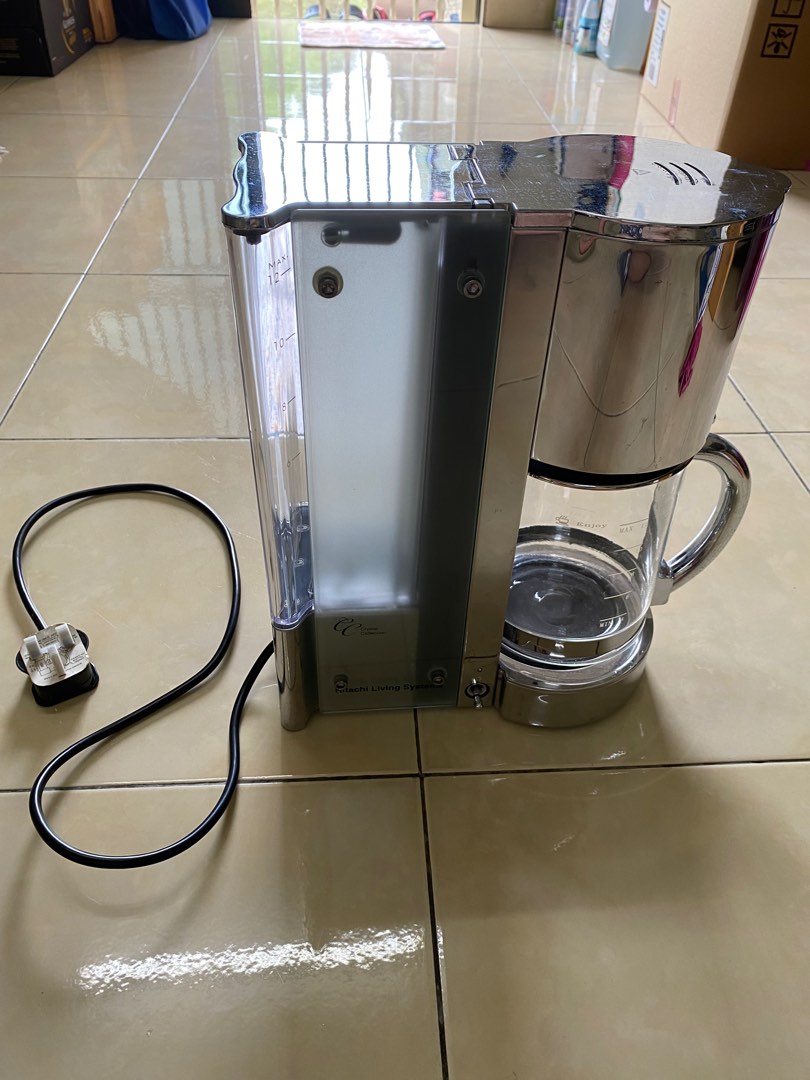 Hitachi Crystal Collection Coffee maker, TV & Home Appliances, Kitchen ...
