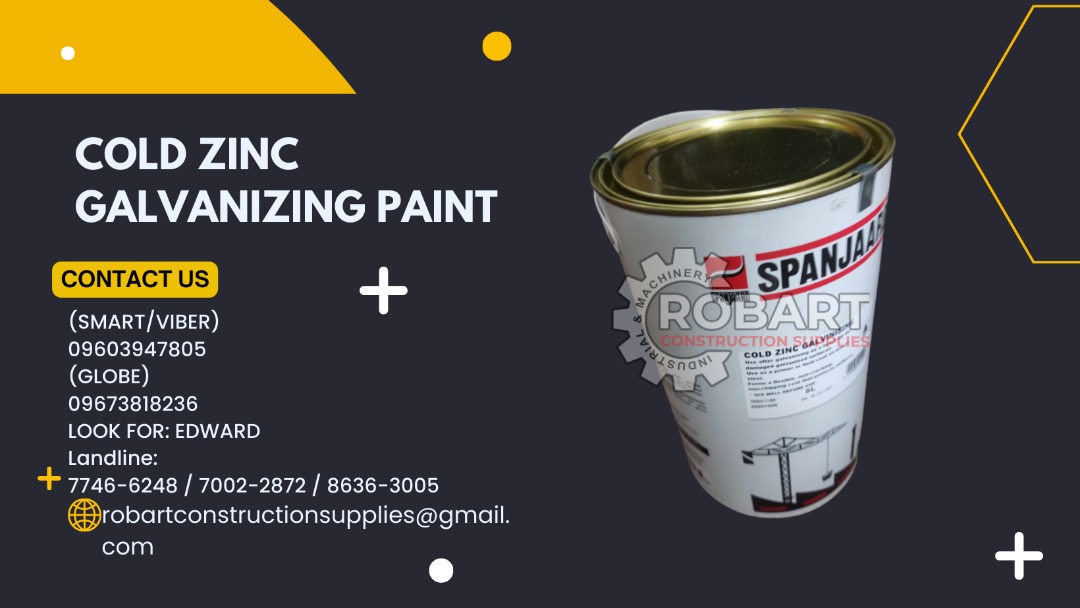 Coldzinc Galvanizing Paint, Commercial & Industrial, Construction ...