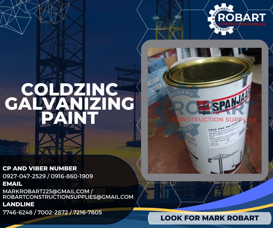 Coldzinc Galvanizing Paint, Commercial & Industrial, Construction Tools ...