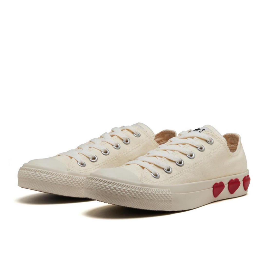 Converse All Star 3 Hearts OX Wmns, Women's Fashion, Footwear, Sneakers ...