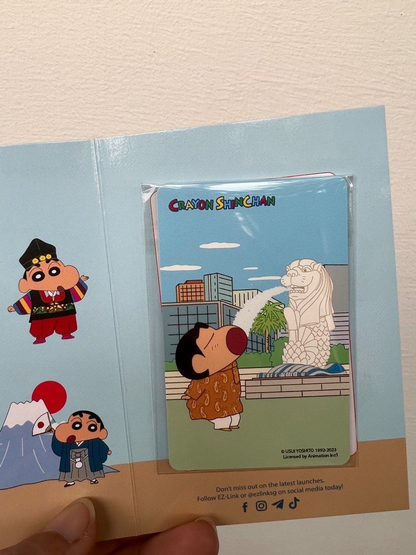 Crayon Shin Chan Ezlink, Hobbies & Toys, Toys & Games on Carousell