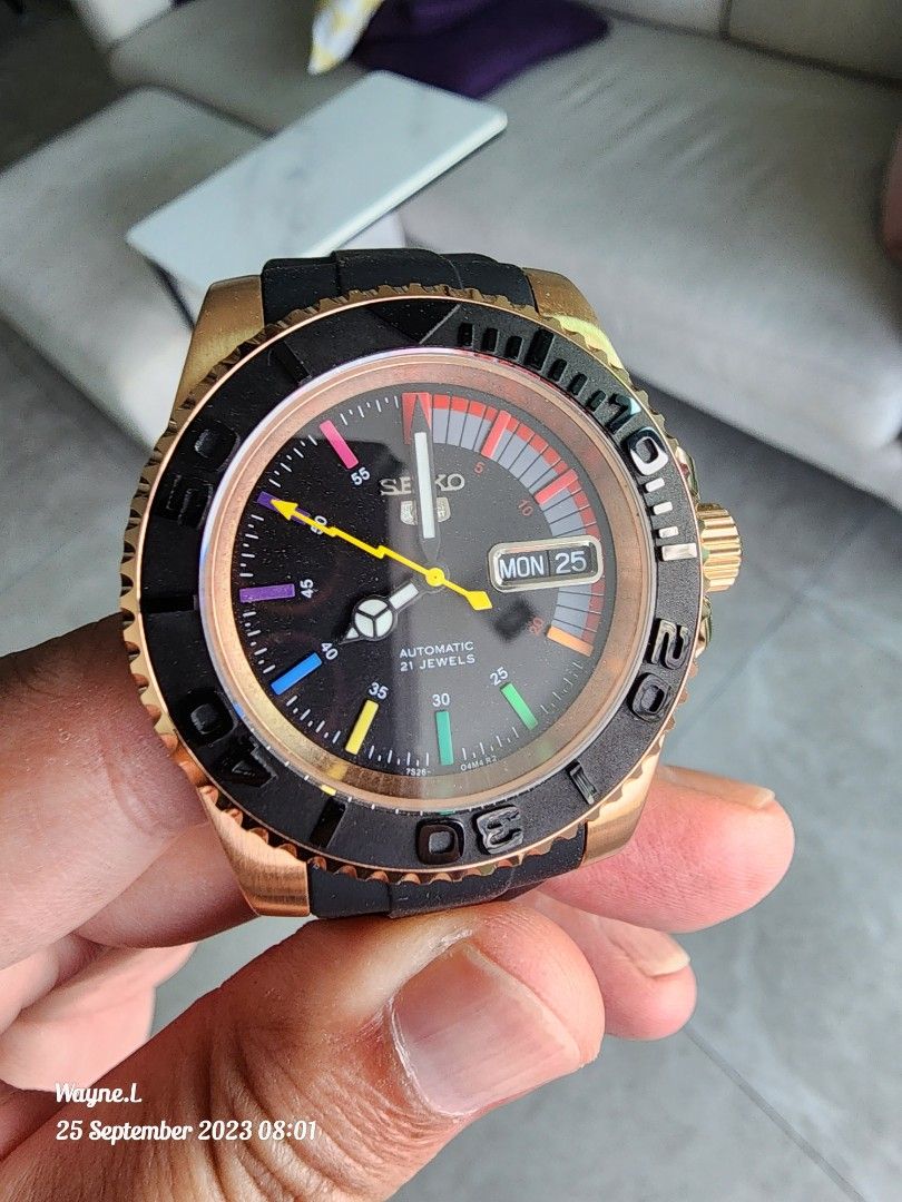 Custom Seiko Mod, Luxury, Watches on Carousell