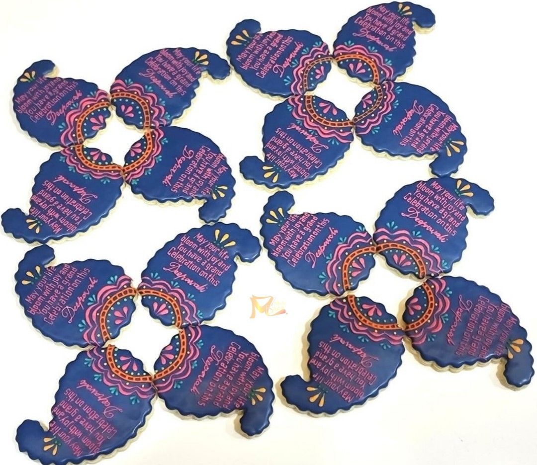 Customise Deepavali cookies, Food & Drinks, Homemade Bakes on Carousell