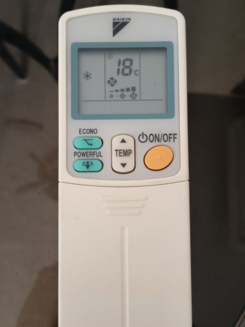 Daikin Aircon Remote Control, TV & Home Appliances, Air Conditioners ...