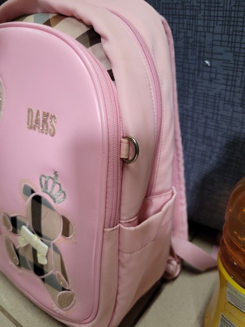 DAKS standalone kids backpack with padding, Women's Fashion, Bags ...