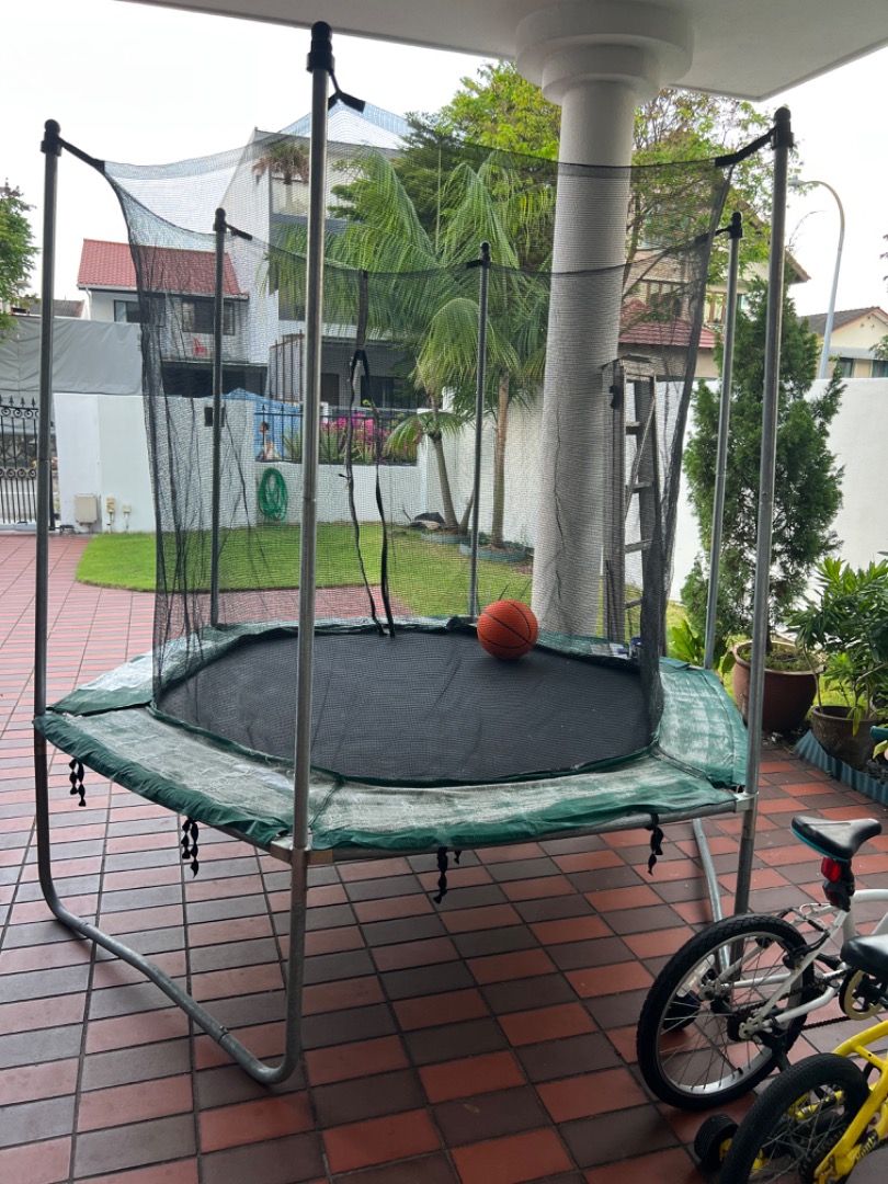 Decathlon trampoline FREE self pick up, Sports Equipment, Other Sports ...