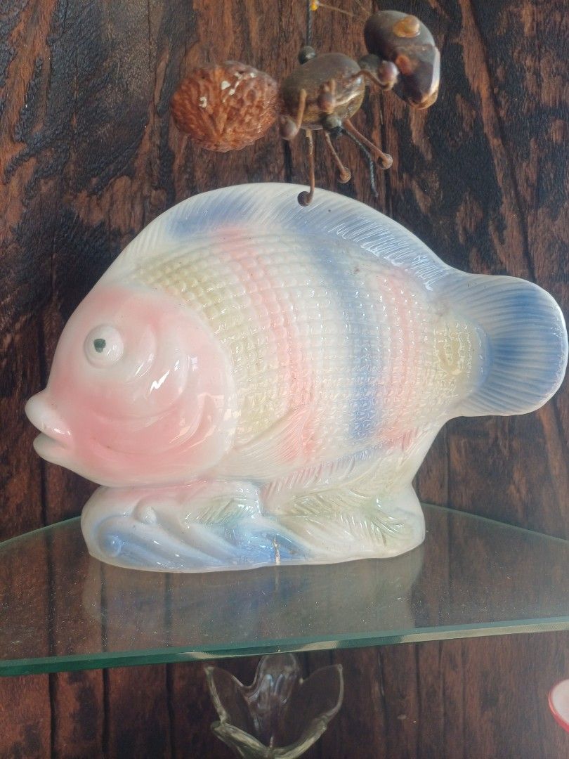 Deco fish porcelain, Furniture & Home Living, Home Decor, Vases ...
