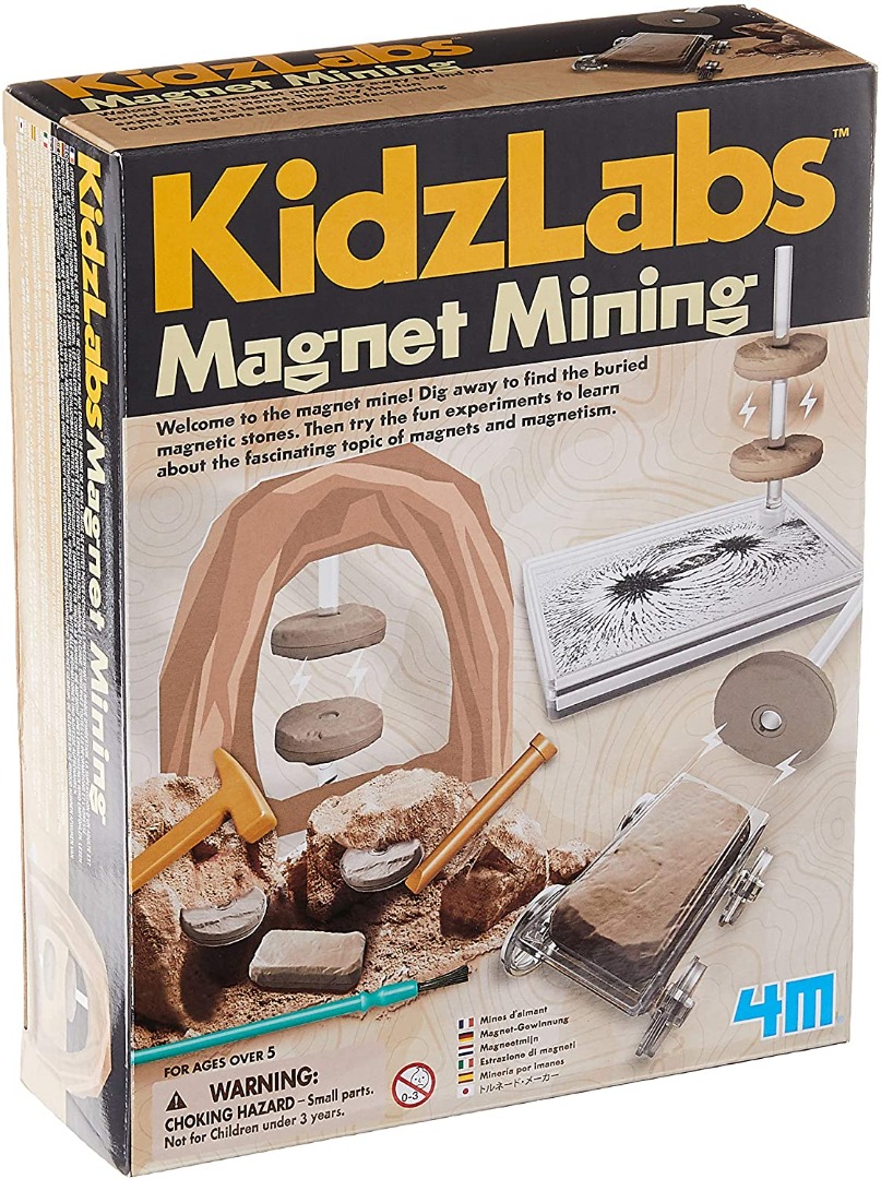 【4M】KidzRobotix Magnet Mining 磁石 發挖 STEM 科學 工程 科技 親子模型 數理 興趣 學習 ...