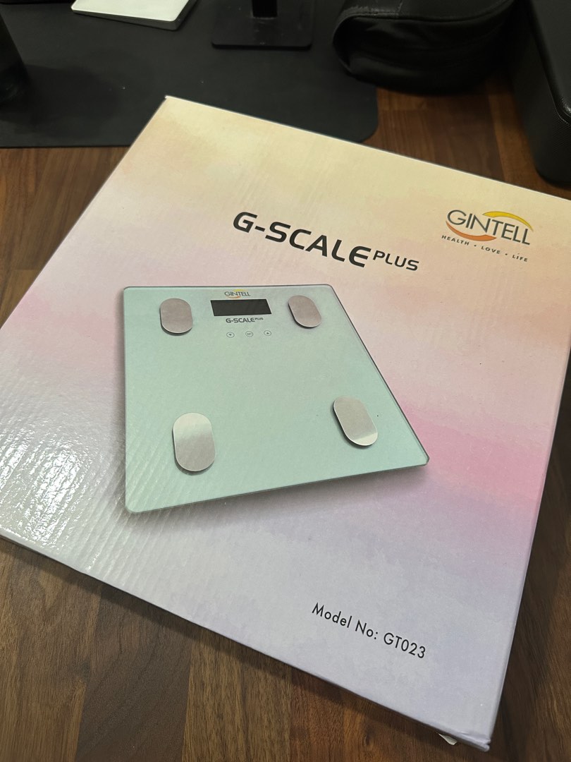 Digital scale: g-scale plus with body fat, Health & Nutrition, Health ...