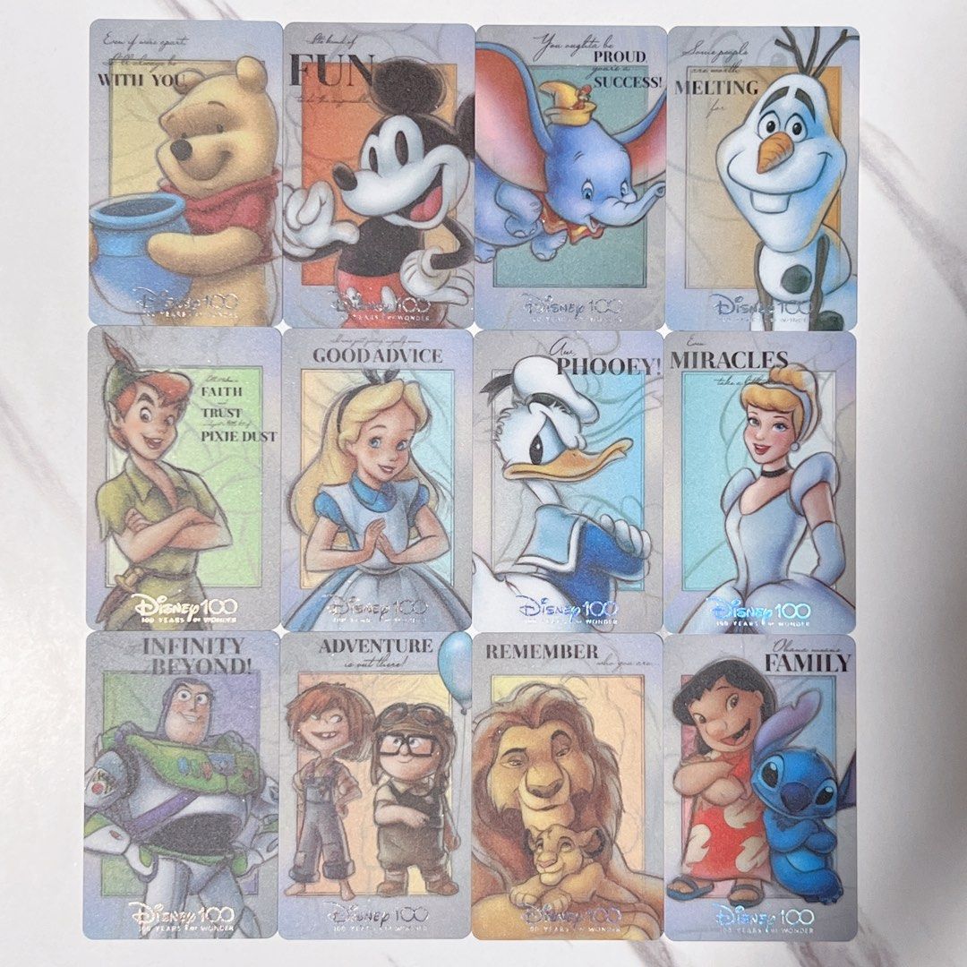 Disney 100 Collectible Card | Dream Castle New Series | Pooh Mickey ...