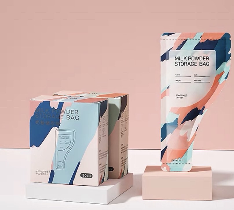 Disposable milk powder bag (30pcs per box), Babies & Kids, Nursing ...