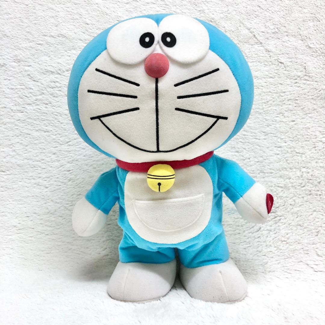 Doraemon Plush Stuffed Toy Walking Battery Operated Anime Merch Japan ...