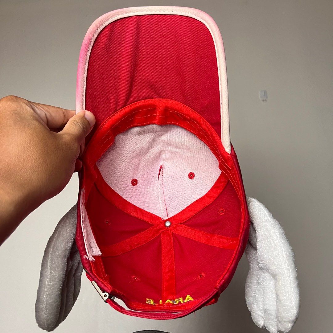 Dr. Slump Arale Anime Cosplay Angel Wings Adult Belt Strap Cap Hat Red ...