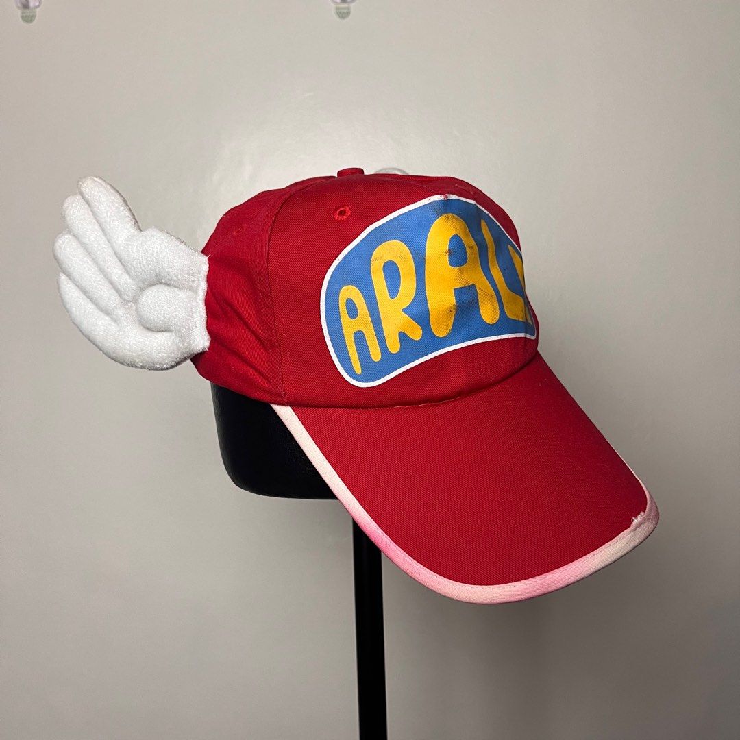 Dr. Slump Arale Anime Cosplay Angel Wings Adult Belt Strap Cap Hat Red ...