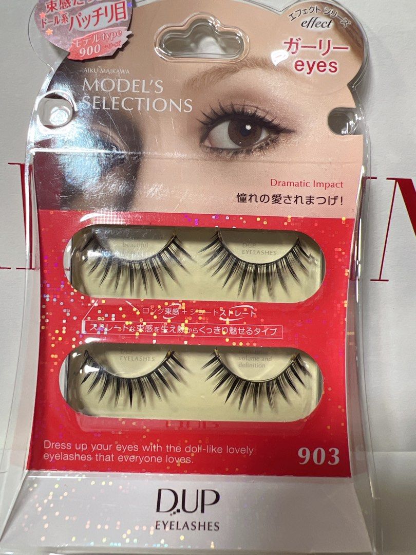 Dup Eyelashes 903, Beauty & Personal Care, Face, Makeup on Carousell