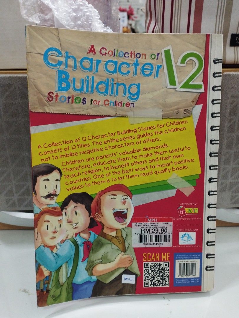 (ENG) A Collection Of 12 Character Building Stories for Children ...