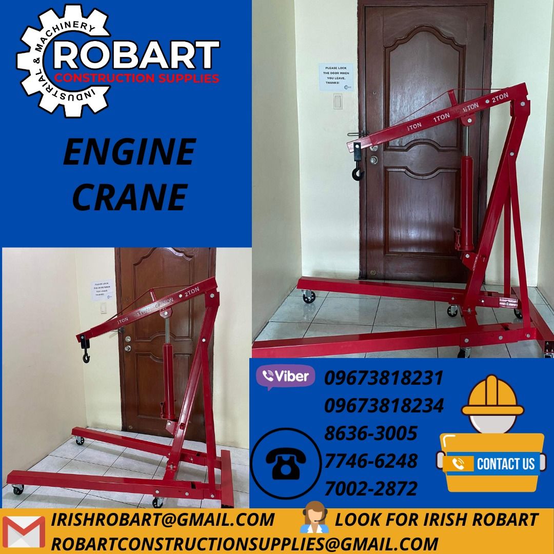 engine crane, Commercial & Industrial, Construction Tools & Equipment ...