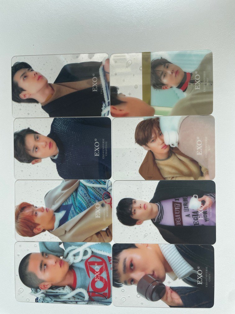 EXO photo cards, Hobbies & Toys, Memorabilia & Collectibles, K-Wave on ...
