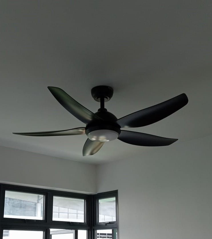 Fanco Galaxy Ceiling Fan 5 Blade 24 Watt Tri-Tone Light 38”/48”/56 ...
