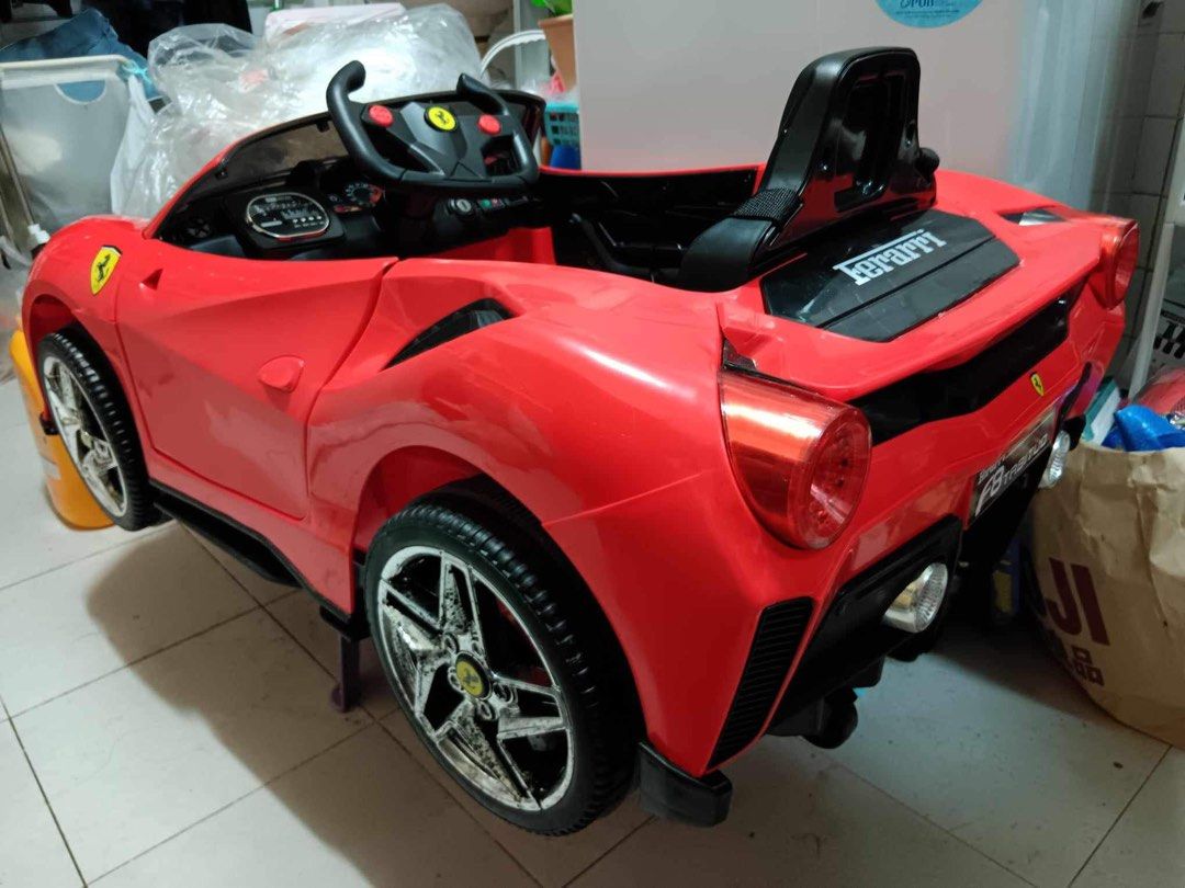 F8 Ferrari children ride on battery operated car with remote control ...