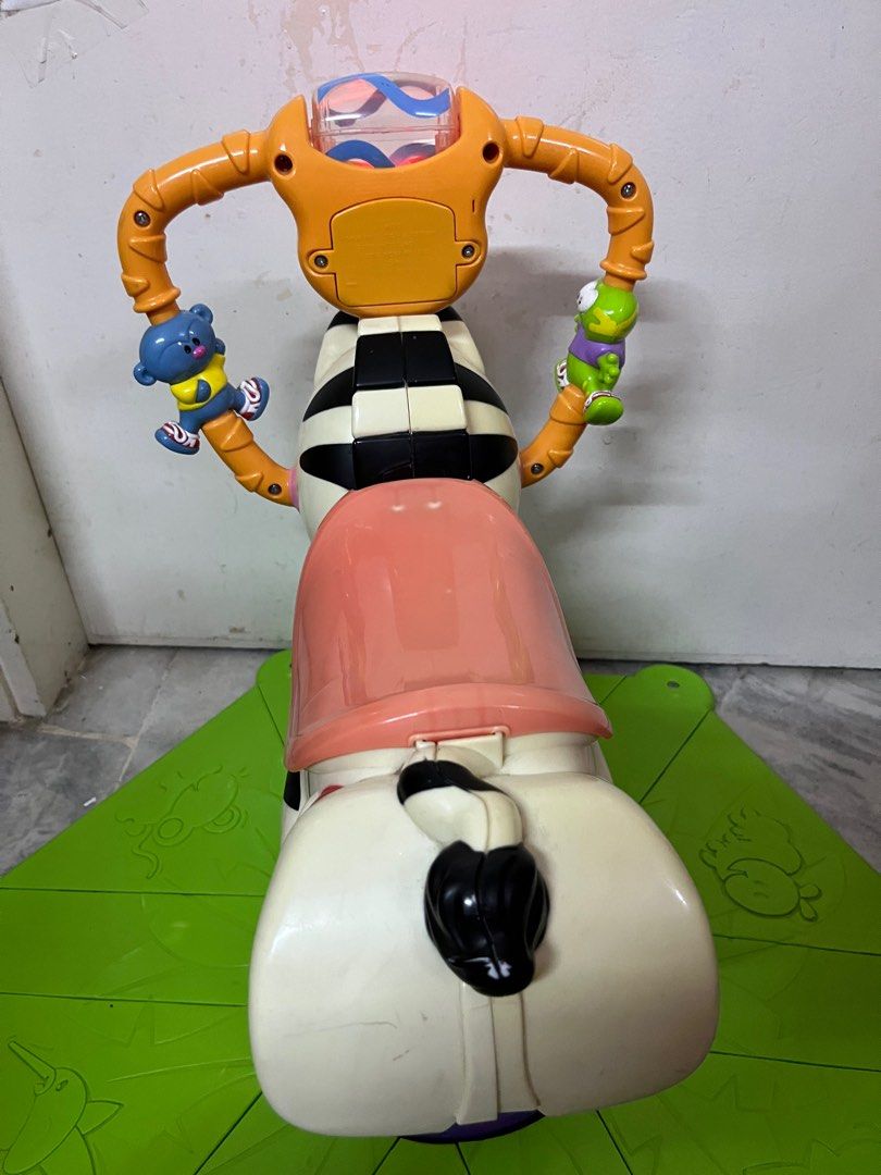 Fisher Price Zebra Bounce And Spin, Babies & Kids, Infant Playtime on ...