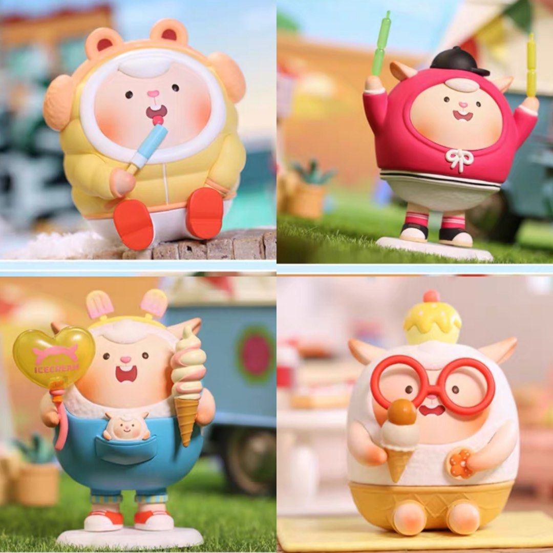 FLYING DONG DONG I LOVE ICE CREAM POPMART / FULL SET / SINGLE BLIND BOX ...