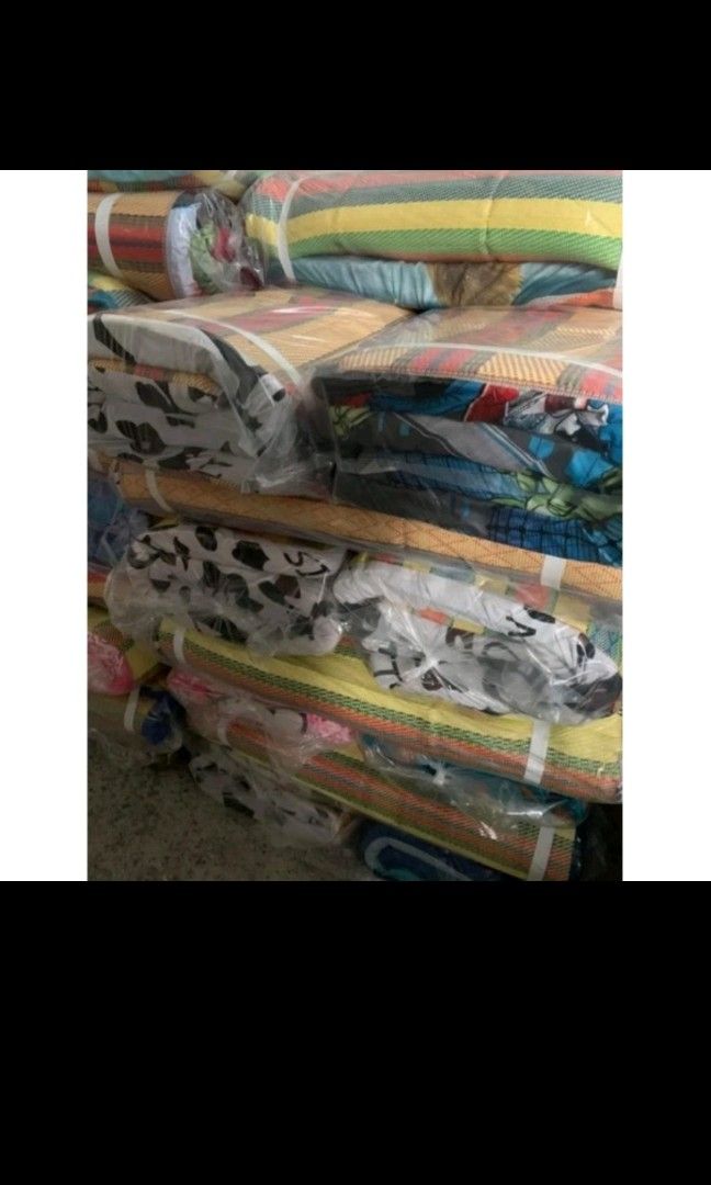 Folding banig with foam, Furniture & Home Living, Bedding & Towels on ...