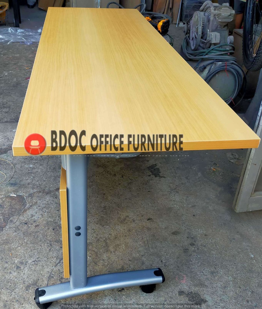 FOLDING TRAINING TABLE/OFFICE FURNITURE/OFFICE PARTITION, Furniture ...