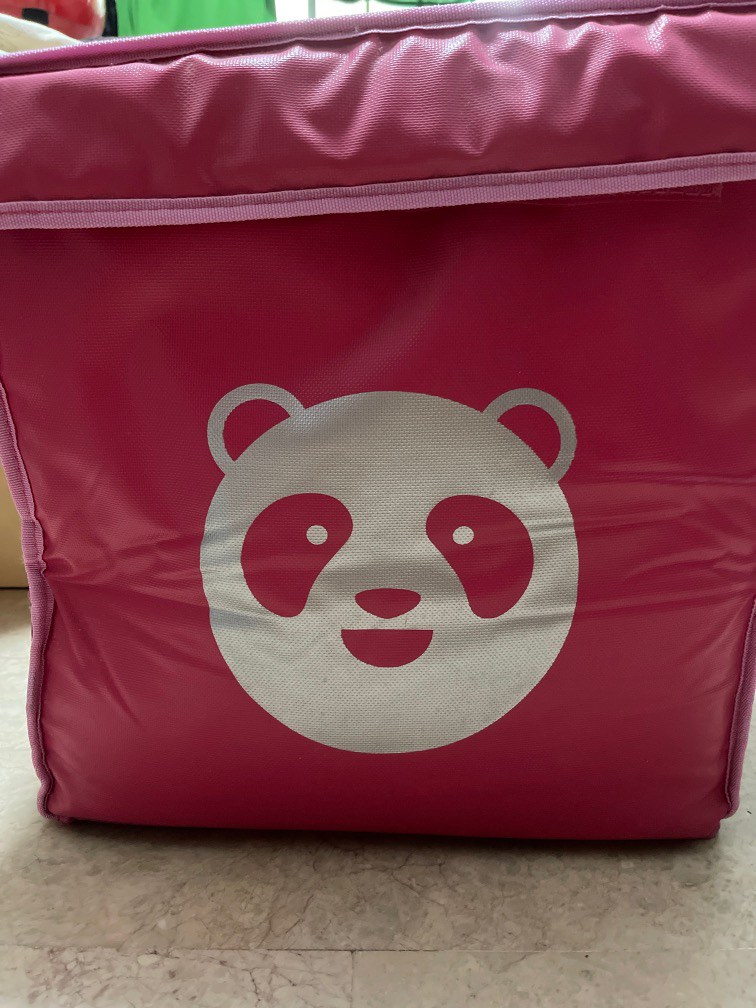 Foodpanda delivery bag, Motorcycles, Motorcycle Accessories on Carousell