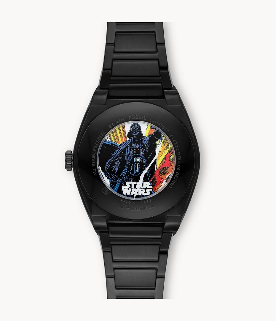 Fossil Limited Edition Star Wars Darth Vader Automatic Stainless Steel ...