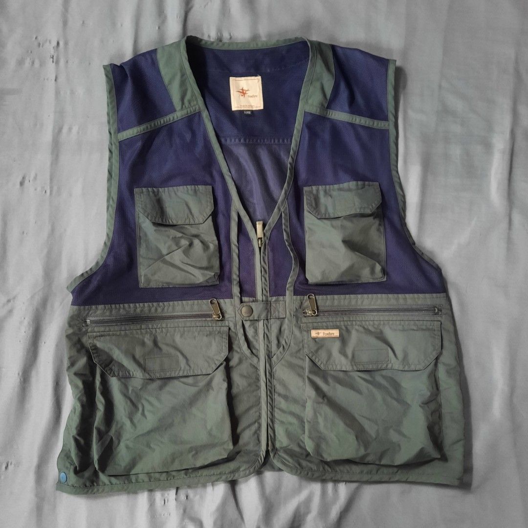 Foxfire Utility vest, Men's Fashion, Tops & Sets, Vests on Carousell
