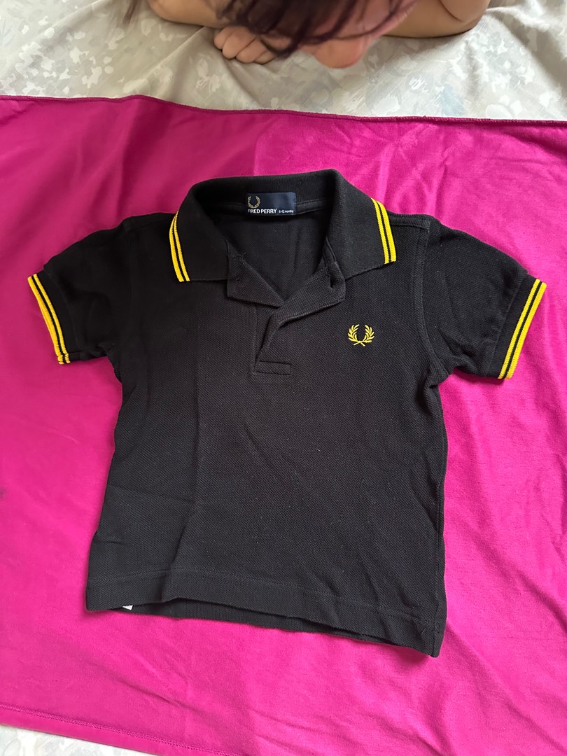 Fred Perry Gold Logo 1- 3 yrs old kids , toddler, Babies & Kids, Babies ...