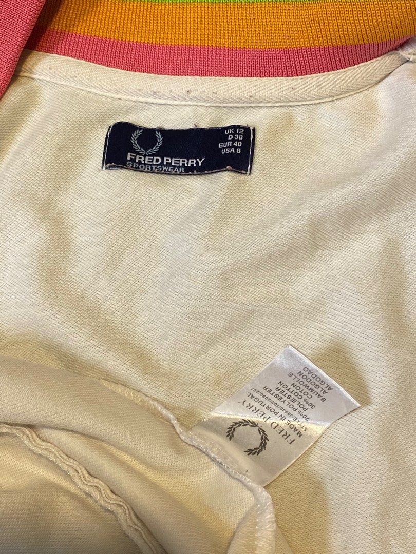 Fred Perry Varsity Jacket, Luxury, Apparel on Carousell