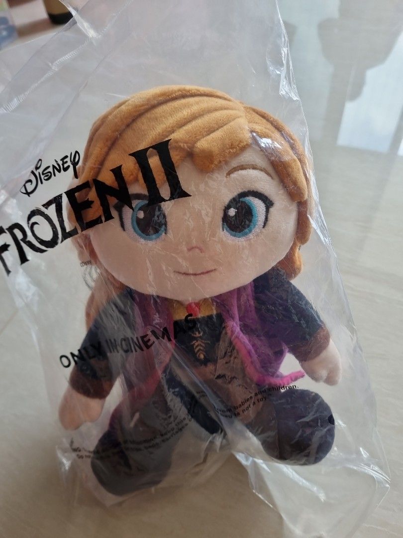 Frozen II Anna soft toy, Babies & Kids, Infant Playtime on Carousell